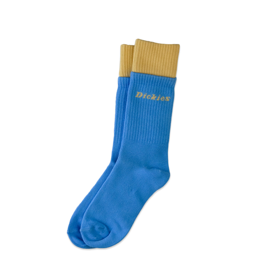 Two Tone Dickies Socks 'Blue/Peach' – Common Ground